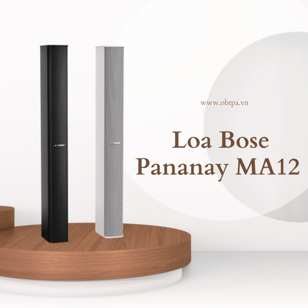 Dàn âm thanh nhà thờ chuyên nghiệp với loa Bose MA12